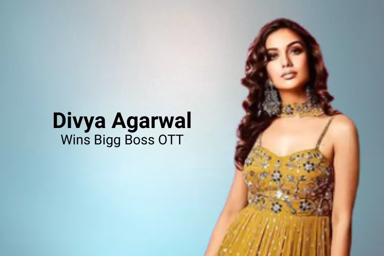 Divya Agrawal Crowned As The Bigg Boss OTT's Winner